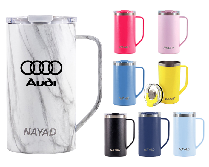 Tarro Térmico Doble Pared Acero Inoxidable Nayad Metro Tall - PromoPlus PromoPlus